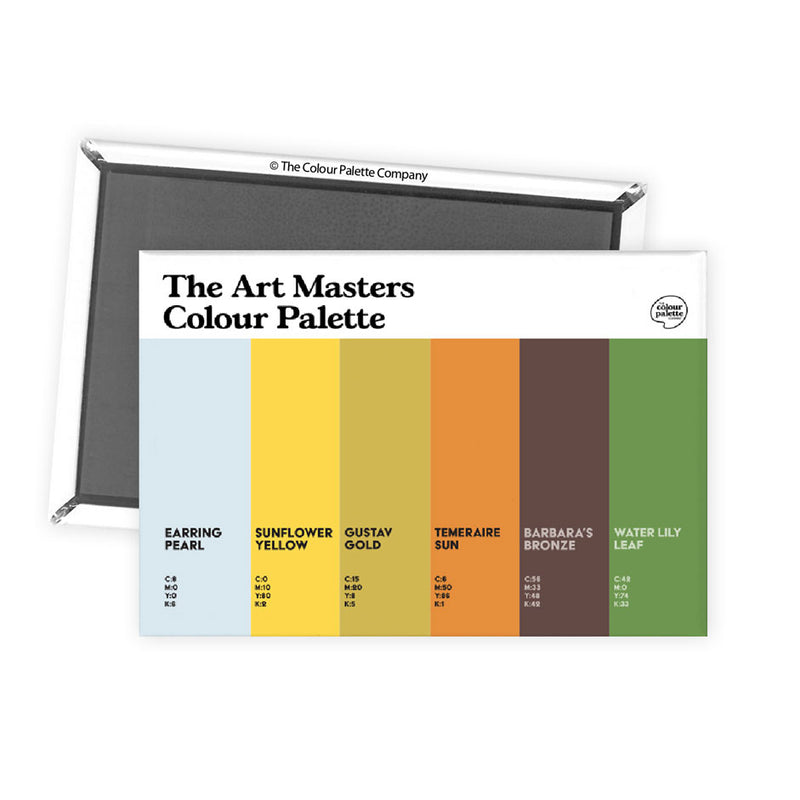 The Art Masters Colour Palette Fridge Magnet – The Colour Palette Company