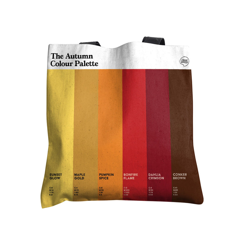 The Autumn Colour Palette Tote Bag – The Colour Palette Company