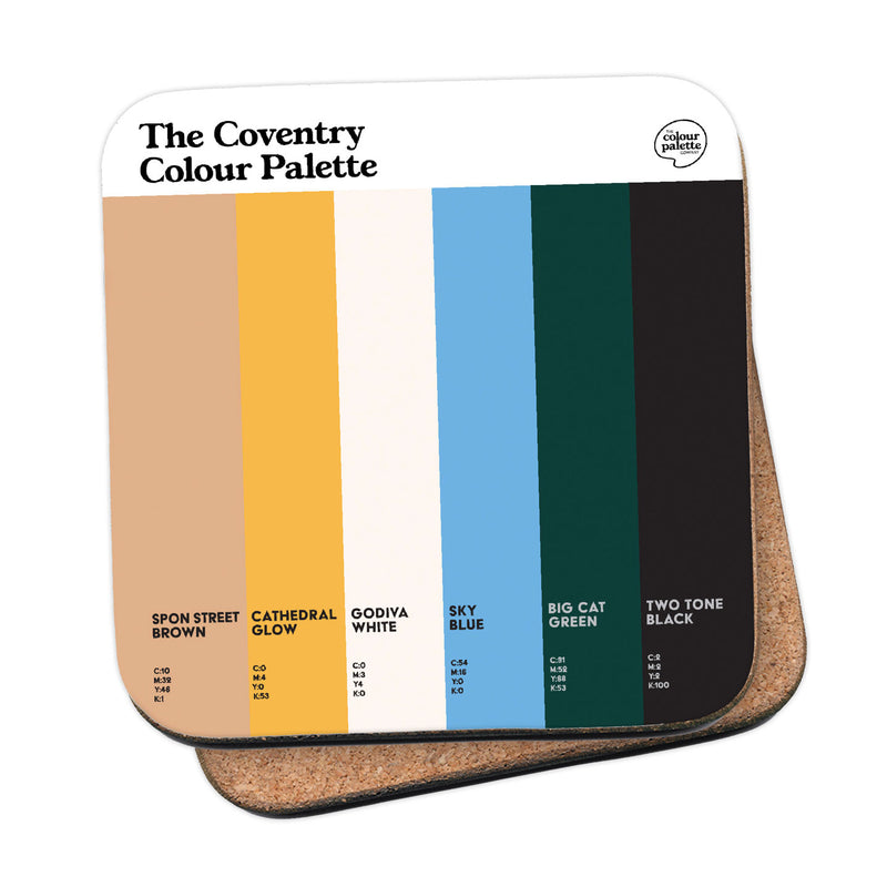 Coventry Colour Palette Coaster | Coventry Gifts – The Colour Palette ...