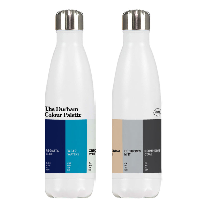 The Durham Colour Palette Premium Water Bottle – The Colour Palette Company