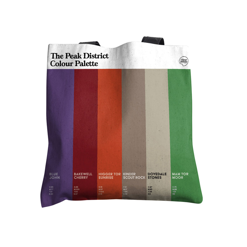 The Peak District Colour Palette Tote Bag – The Colour Palette Company